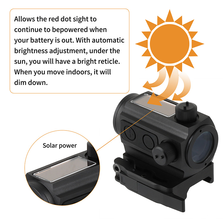 Exploring the Advantages of 3 MOA Red Dot Sight and Solar Red Dot ...
