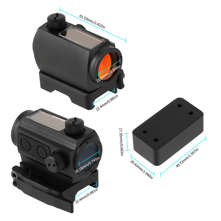 Exploring the Advantages of 3 MOA Red Dot Sight and Solar Red Dot ...