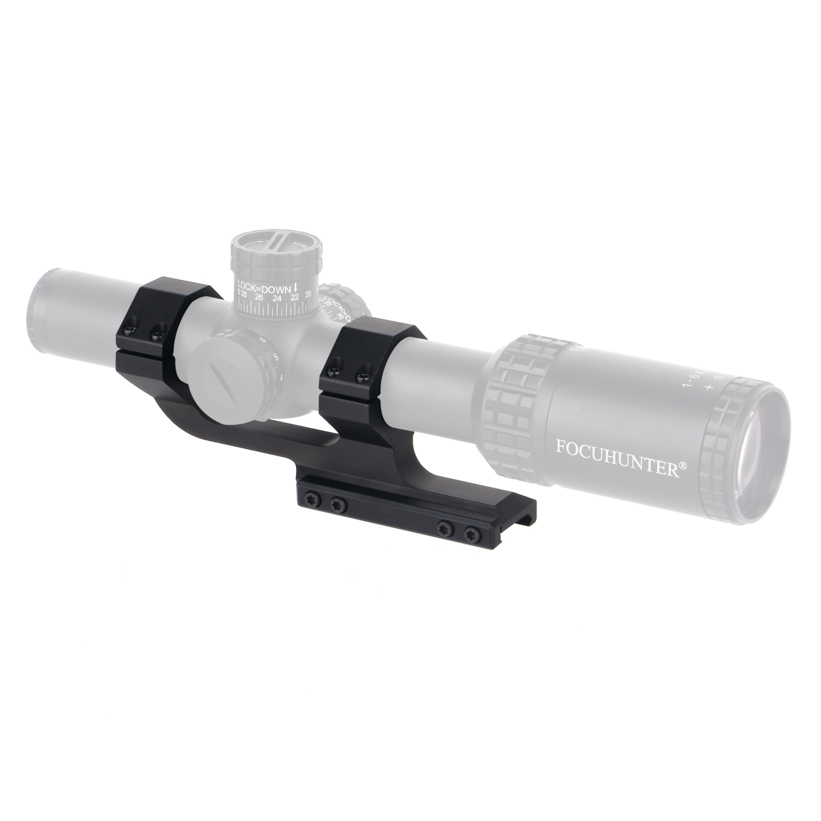 Focuhunter 30mm Slim Profile Offset Scope Mount | Focuhunter